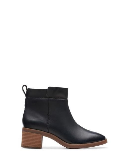 Clarks Collection Lileigh Charm Boots in Black | Lyst