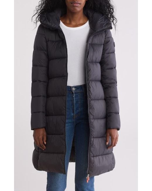 Save The Duck Rita Water Repellent Puffer Jacket in Blue | Lyst