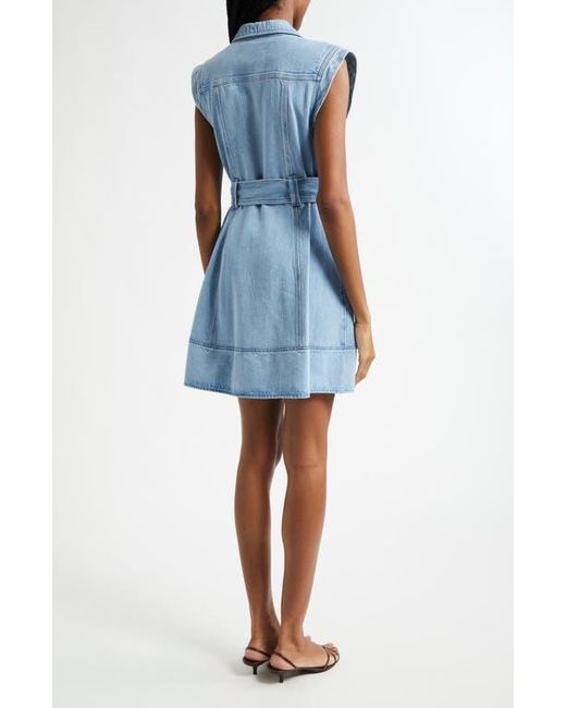 10 Crosby Derek Lam Derek Lam Crosby Lya Belted Denim Dress in Blue | Lyst