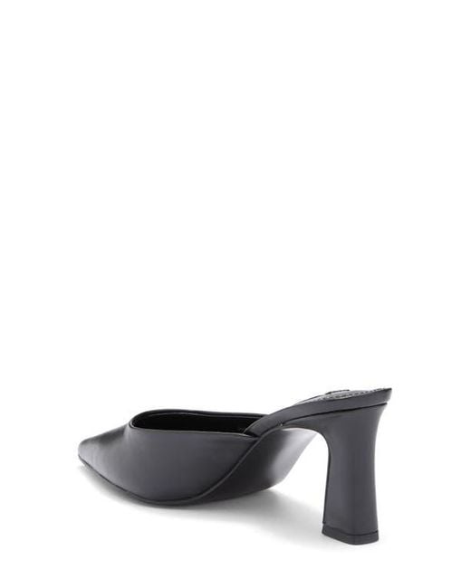 Steve Madden Emmie Pointed Toe Mule in Black | Lyst