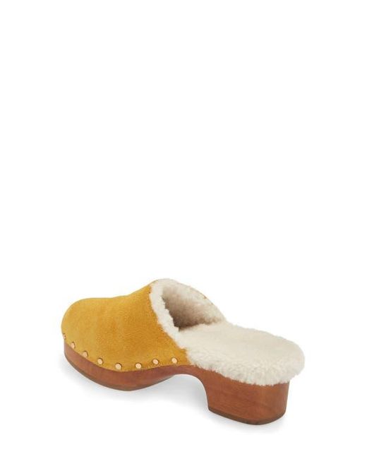 Rag & Bone Mara Genuine Shearling Clog | Lyst
