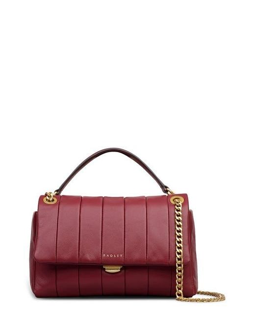 Radley Burton Way Mini Quilted Crossbody Bag in Red | Lyst