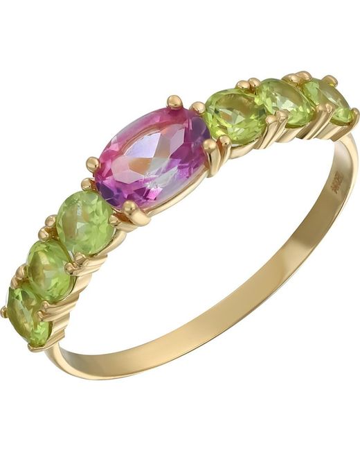 Bony Levy 14K Mixed Gemstone Stackable Ring in Metallic | Lyst