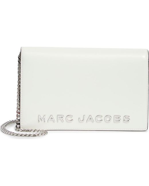Marc Jacobs Party Wallet On A Chain in White | Lyst