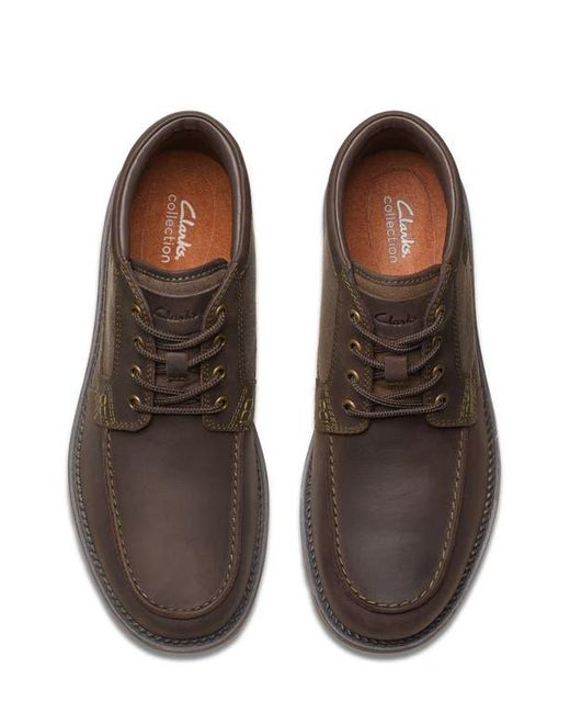 Clarks Maplewalk Moc Toe Boot in Brown for Men | Lyst