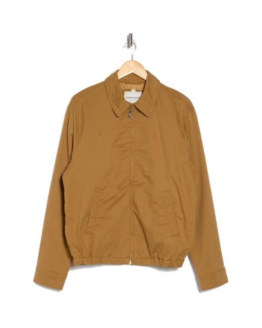 Denim and Flower Peached Twill Full Zip Dad Jacket in Brown for Men | Lyst