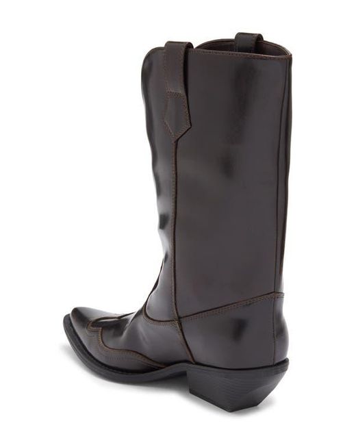 Abound Britta Western Boot in Black | Lyst