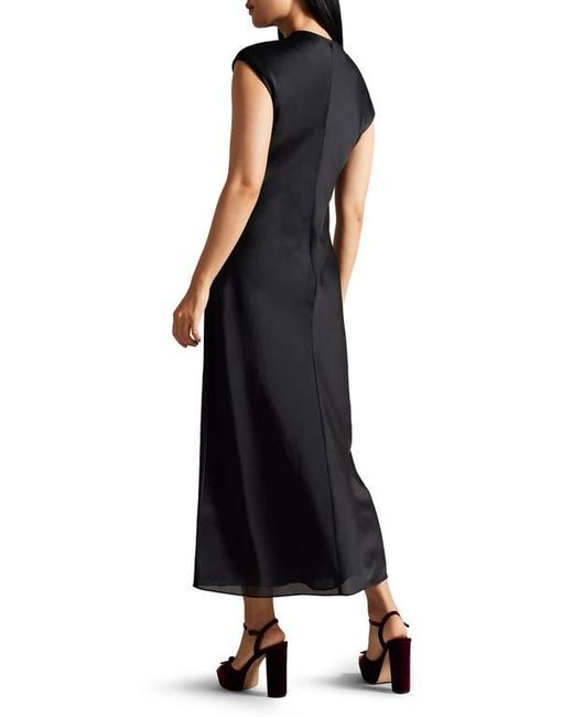 Ted Baker Rahlee Floral Midi Slipdress in Red | Lyst