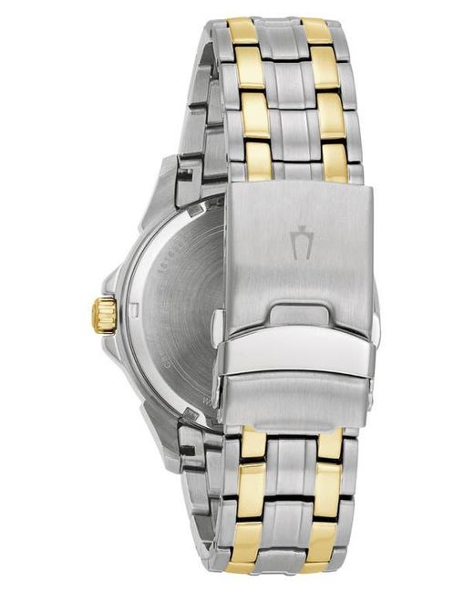 Bulova Skeleton Dial Automatic Bracelet Watch, 40Mm in Metallic for Men ...