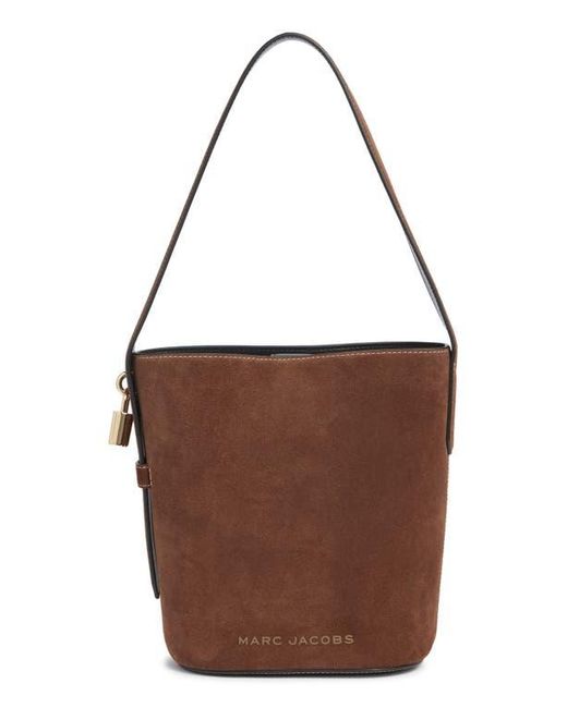 Marc Jacobs Suede Bucket Bag in Brown | Lyst