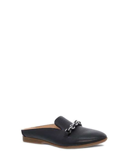 Dansko Leora Leather Mule in Black | Lyst