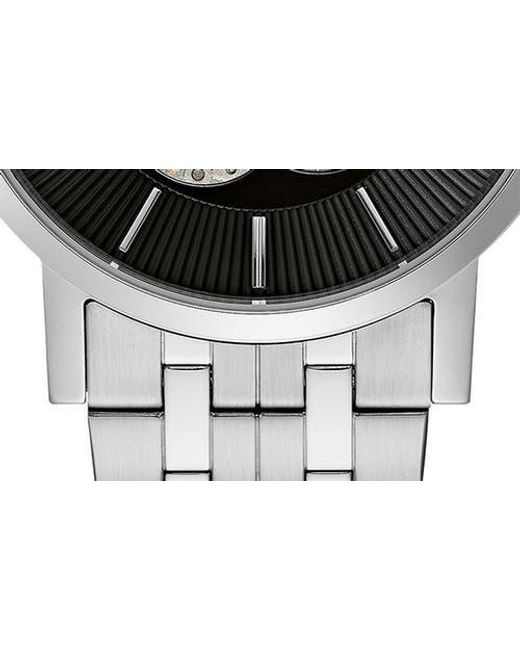 Bulova Automatic 21-Jewel Stainless Steel Bracelet Watch, 42Mm in ...