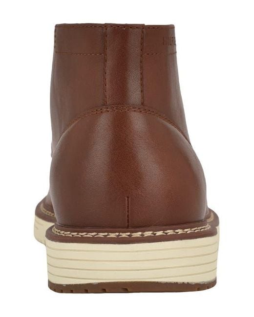 Tommy Hilfiger Harbin Chukka Boot in Brown for Men | Lyst