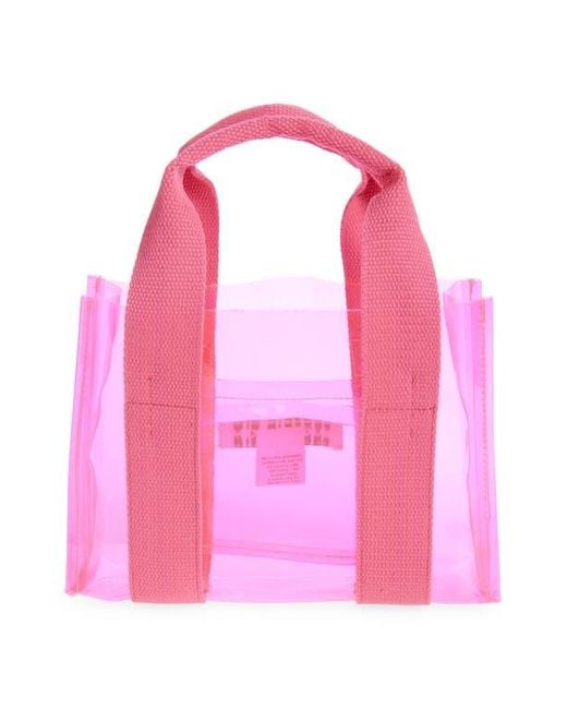 Eugenia Kim Toto Transparent Mini Tote Bag in Pink | Lyst