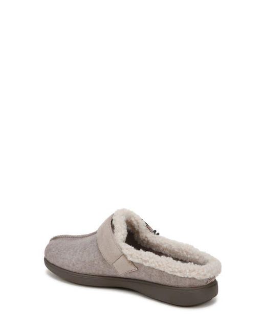 Bzees Eternity Faux Shearling Clog in Gray | Lyst