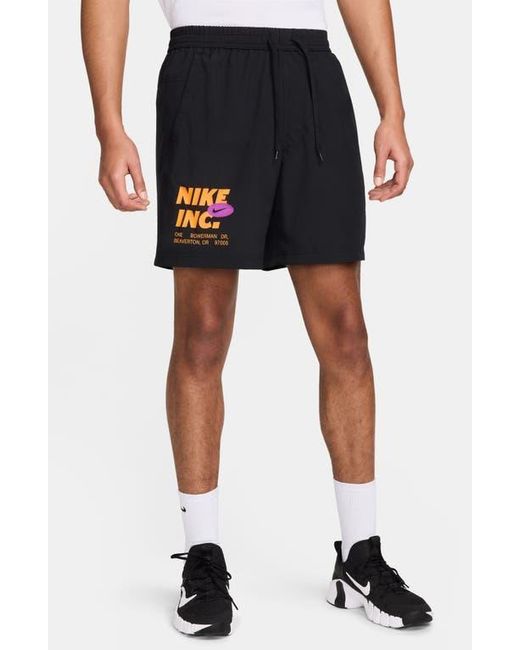 Nike Dri-Fit Form Fitness Shorts in Blue for Men | Lyst