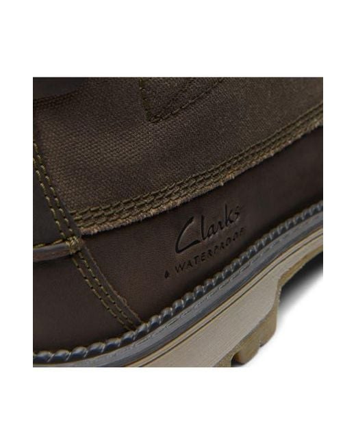 Clarks Maplewalk Moc Toe Boot in Brown for Men | Lyst