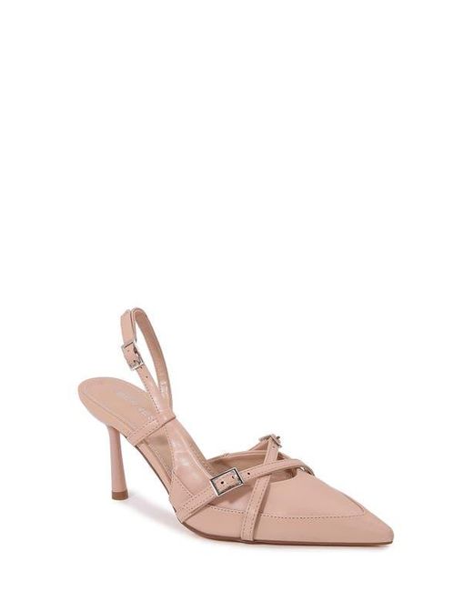 BERNESS Anderson Pointed Toe Slingback Pump in Pink | Lyst