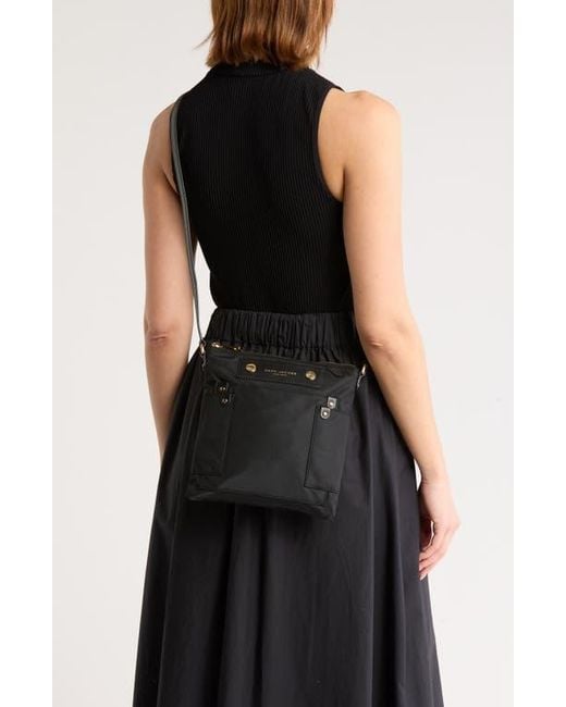 Marc Jacobs Preppy Swing Pack Crossbody Bag in Black | Lyst