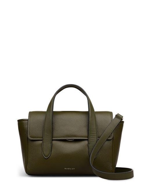 Radley Mayfair Lane Small Flapover Satchel Bag in Green | Lyst