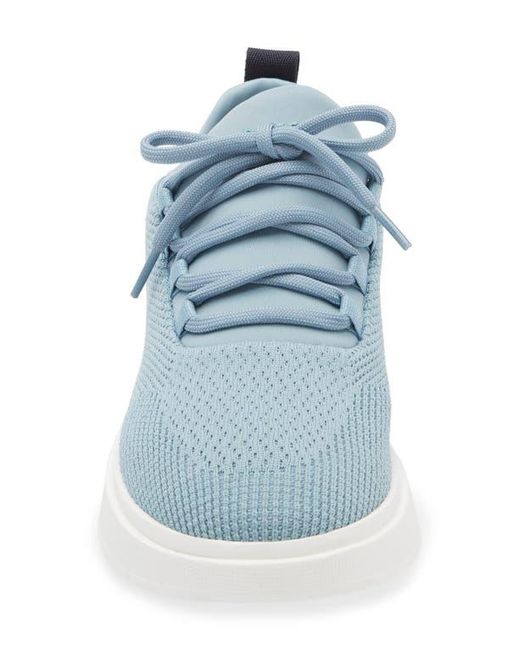 BOSS Bulton Knit Running Shoe in Blue for Men | Lyst