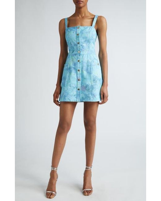 Ramy Brook Kelly Snap Front Dress in Blue | Lyst