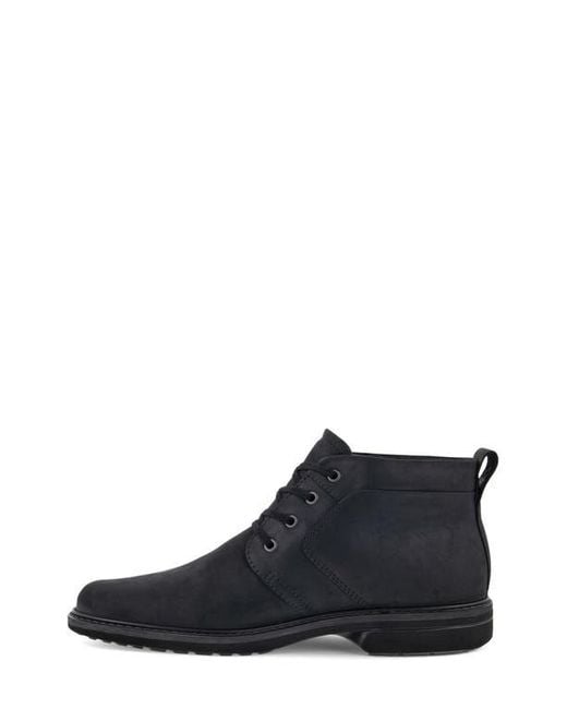 Ecco Turn Ii Waterproof Lace-Up Boot in Blue for Men | Lyst