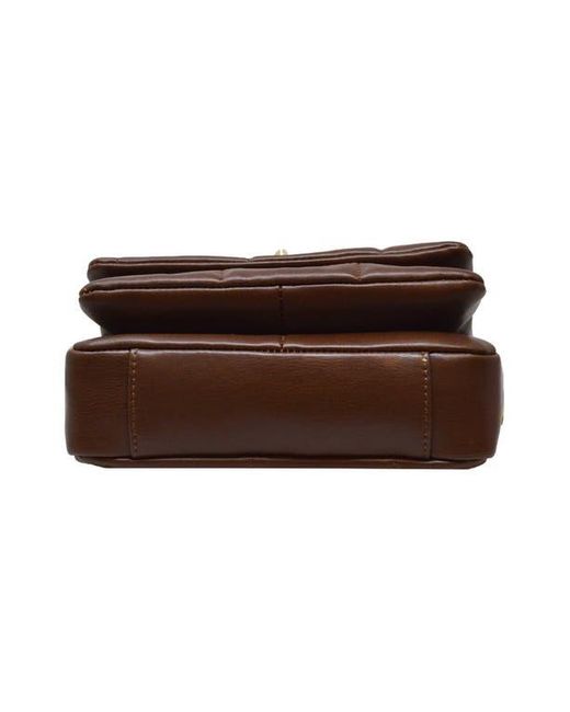 Bebe Veronica Convertible Shoulder Bag in Brown | Lyst