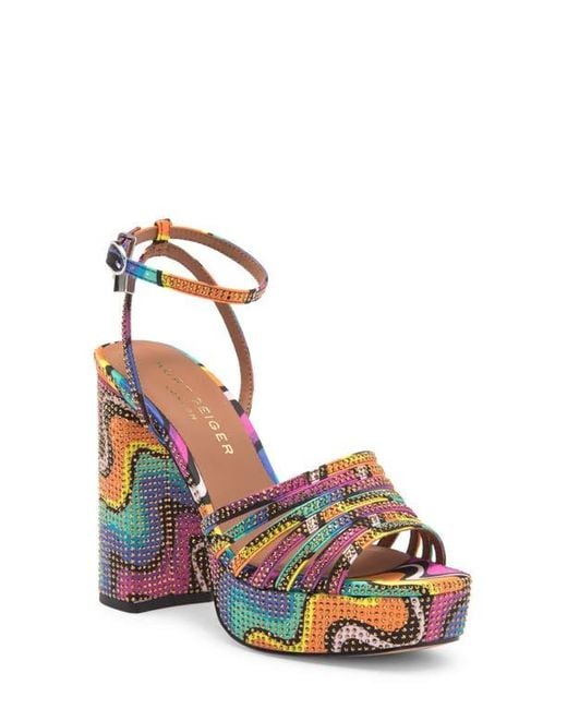 Kurt Geiger Brixton Platform Sandal | Lyst