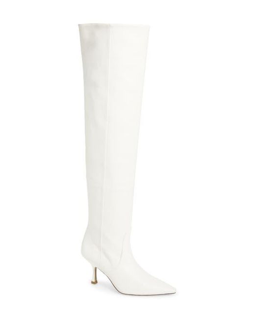 Stuart Weitzman White Boots