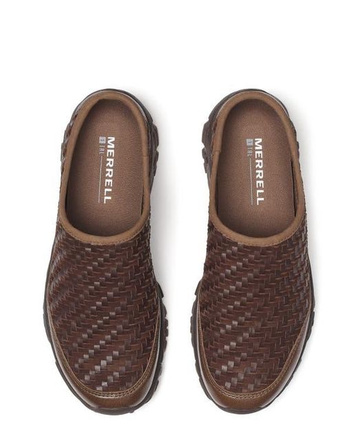 Merrell Moab 2 Ltr Woven Slide in Brown for Men | Lyst