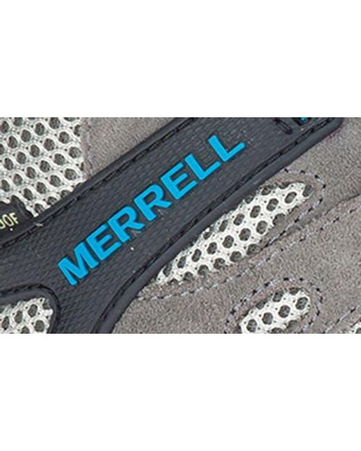 Merrell Suede Hiking Boots in Blue | Lyst