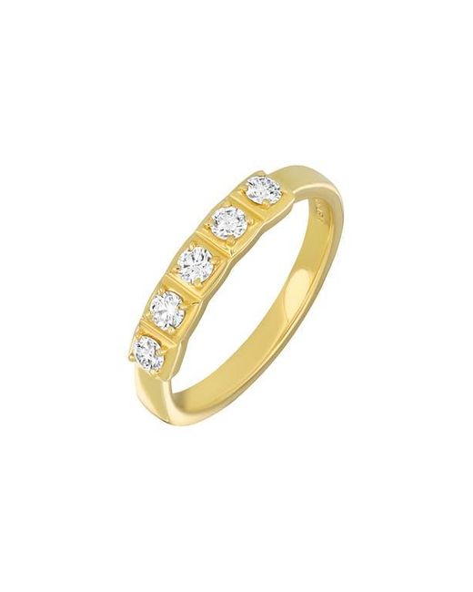 Bony Levy Monaco Diamond Stack Ring in Metallic | Lyst