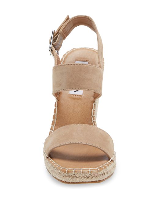 Steve Madden Uri Espadrille Wedge Sandal in Natural | Lyst Steve Madden Uri Espadrille Wedge Sandal in Natural | Lyst