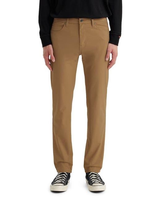 Levi's 511 Slim Fit Tech Pants in Black for Men | Lyst