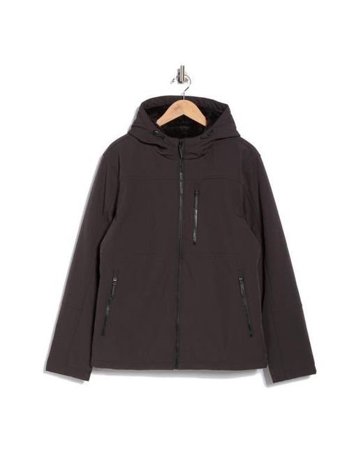 Hawke & Co. Waterproof Faux Shearling Lined Softshell Down Jacket in ...