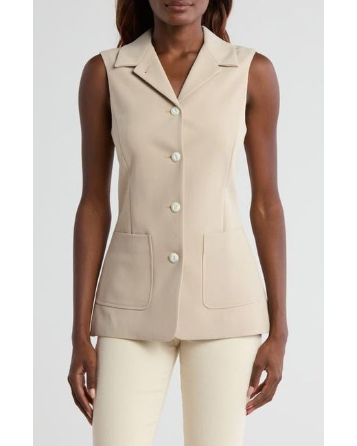Rag & Bone Drea Vest in Natural | Lyst