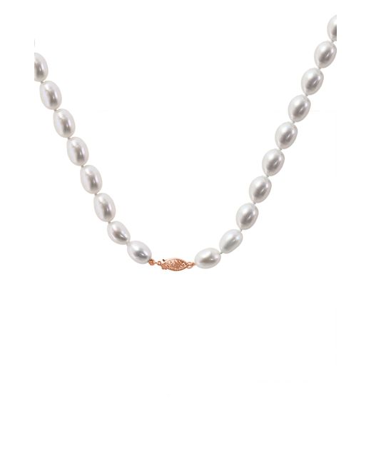 Effy 14k Gold Freshwater Pearl Necklace In White Lyst
