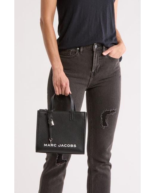 Marc Jacobs Mini Bold Grind Satchel in Black | Lyst