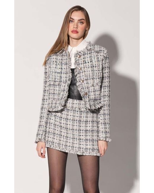Walter Baker Irene Tweed Jacket | Lyst