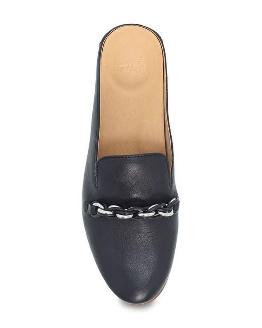 Dansko Leora Leather Mule in Black | Lyst