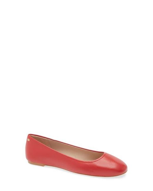 Stuart Weitzman Nadine Ballet Flat in Red | Lyst