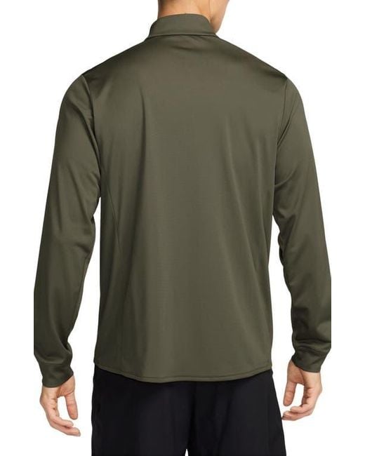 Nike Mock Neck Dri-Fit Totality Knit Jacket in Green for Men | Lyst