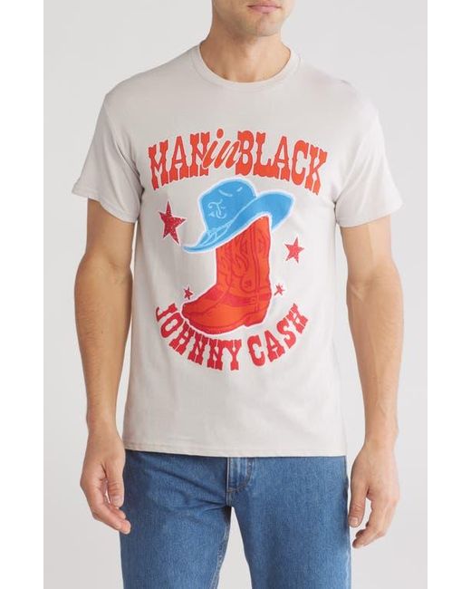 Merch Traffic Johnny Cash in White for Men | Lyst