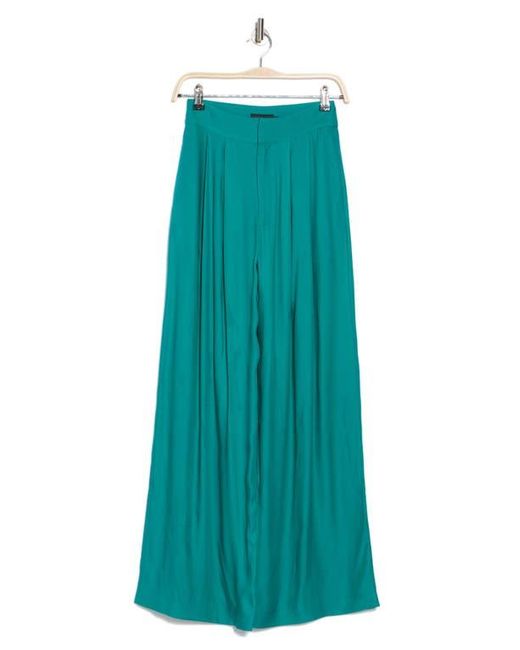 Ted Baker Krissi High Waist Wide Leg Pants in Green | Lyst