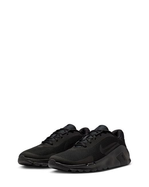 Nike Flex Train Athletic Training Shoe in Black for Men | Lyst