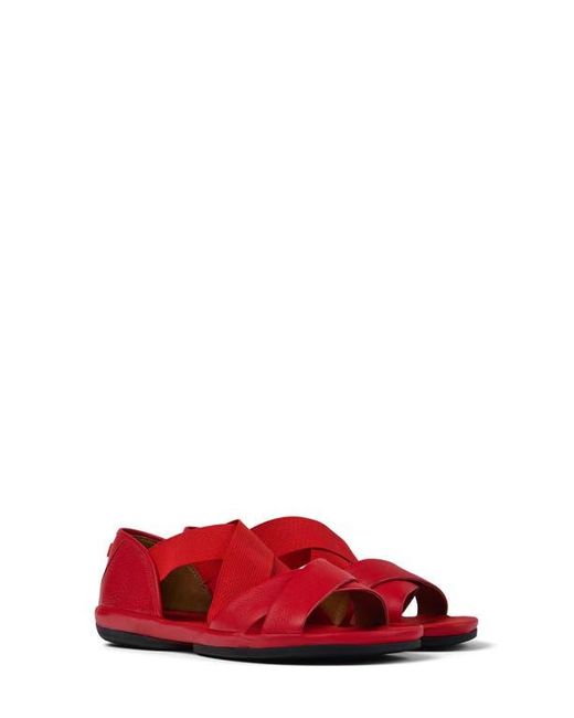 Camper Right Nina Sandal in Red | Lyst