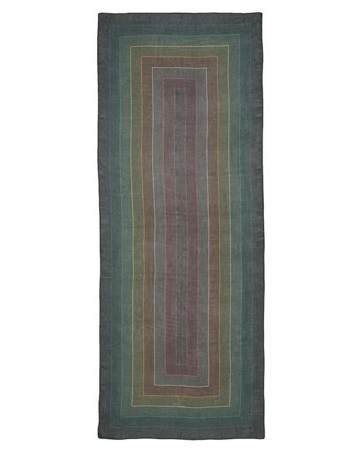 Kurt Geiger Border Scarf in Black | Lyst