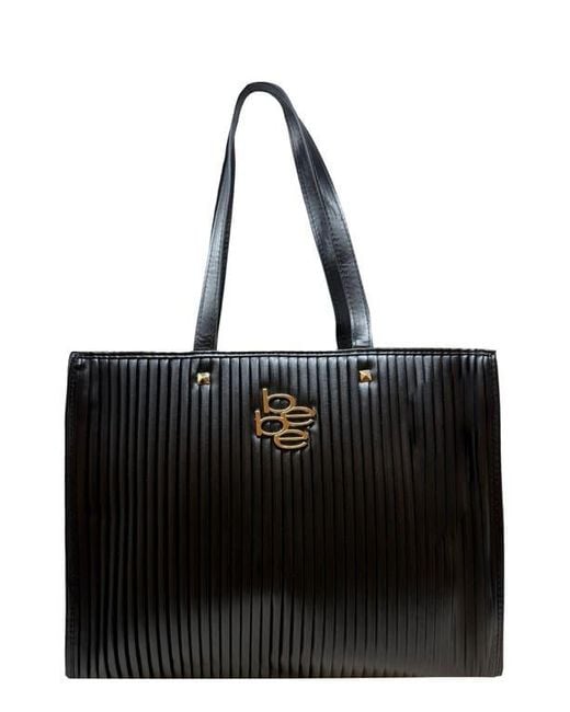 Bebe Nadine Tote Bag in Black | Lyst