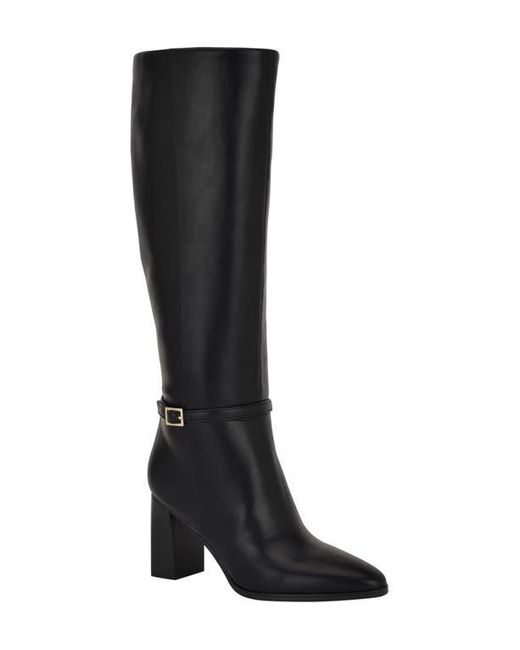 Calvin Klein Drevin Tall Boot in Black | Lyst